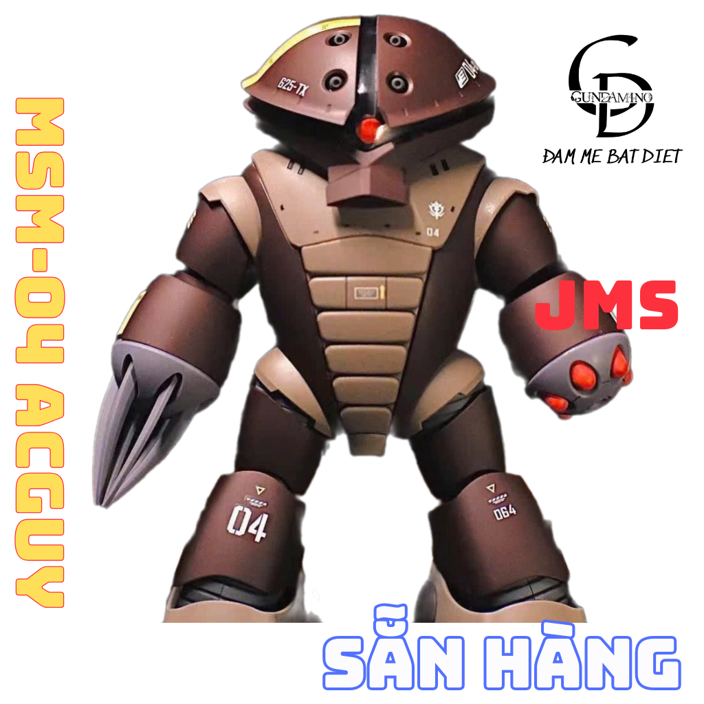 [SẴN HÀNG] Mô Hình Lắp Ráp JMS HG 1/144 UC 078 MSM-04 Acguy JMS (tặng ...
