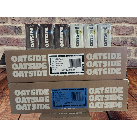 Thùng 24 Hộp Sữa Yến Mạch Oatside Barista Oat Milk Nhập Khẩu Indonesia ...