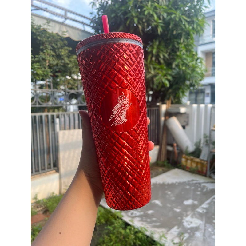 Ly Kim Cương Sting 700ml, Ly Nước Cách Cách Nhiệt, Có Nắp Đậy, Nhựa PP ...