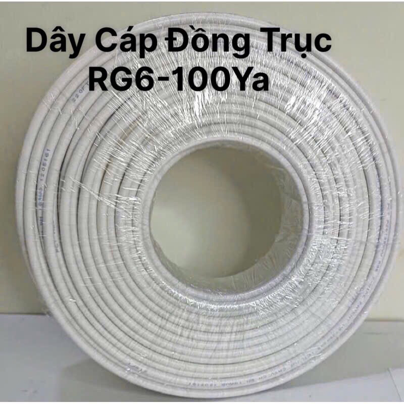 DÂY CÁP ĐỒNG TRỤC RG6 100Ya | Shopee Việt Nam
