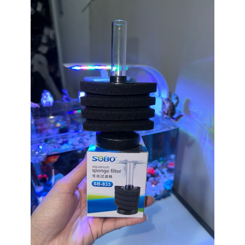 Sủi Vi Sinh | Lọc Bio Mini SOBO ☘ Sủi Trụ SB-933 | Sủi Góc SB-833 ☘ Lọc ...