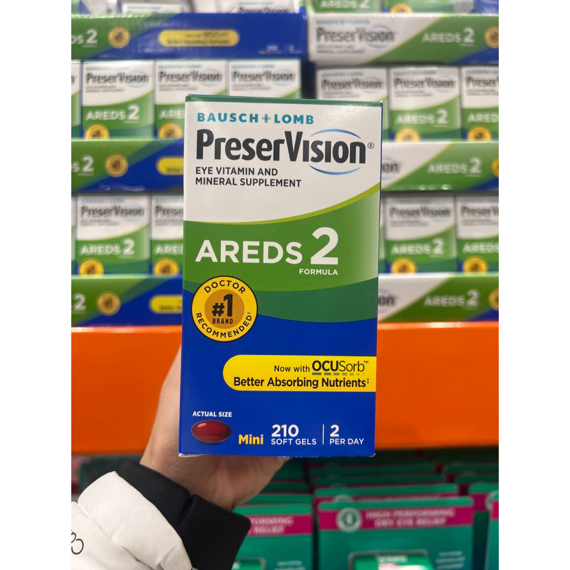 Viên uống bổ mắt PreserVision Areds 2 Formula 210 viên Mỹ | Shopee Việt Nam