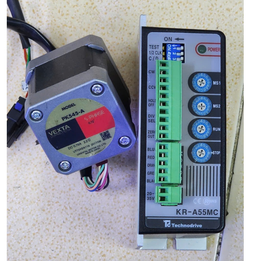 Combo Driver và động cơ bước 5 pha Vexta, size 42x42. | Shopee Việt Nam