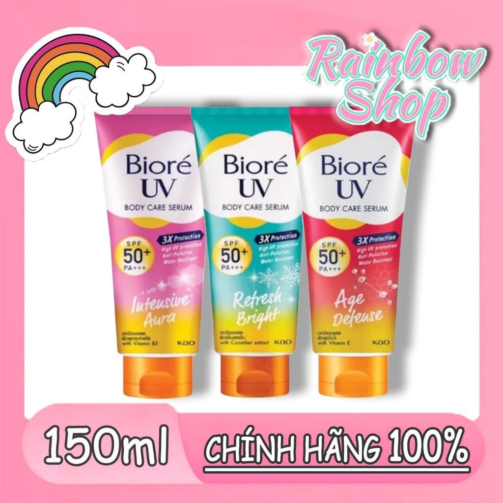 Serum Chống Nắng Dưỡng Thể Bioré UV Body Care Serum SPF50+ PA++++ Sáng ...
