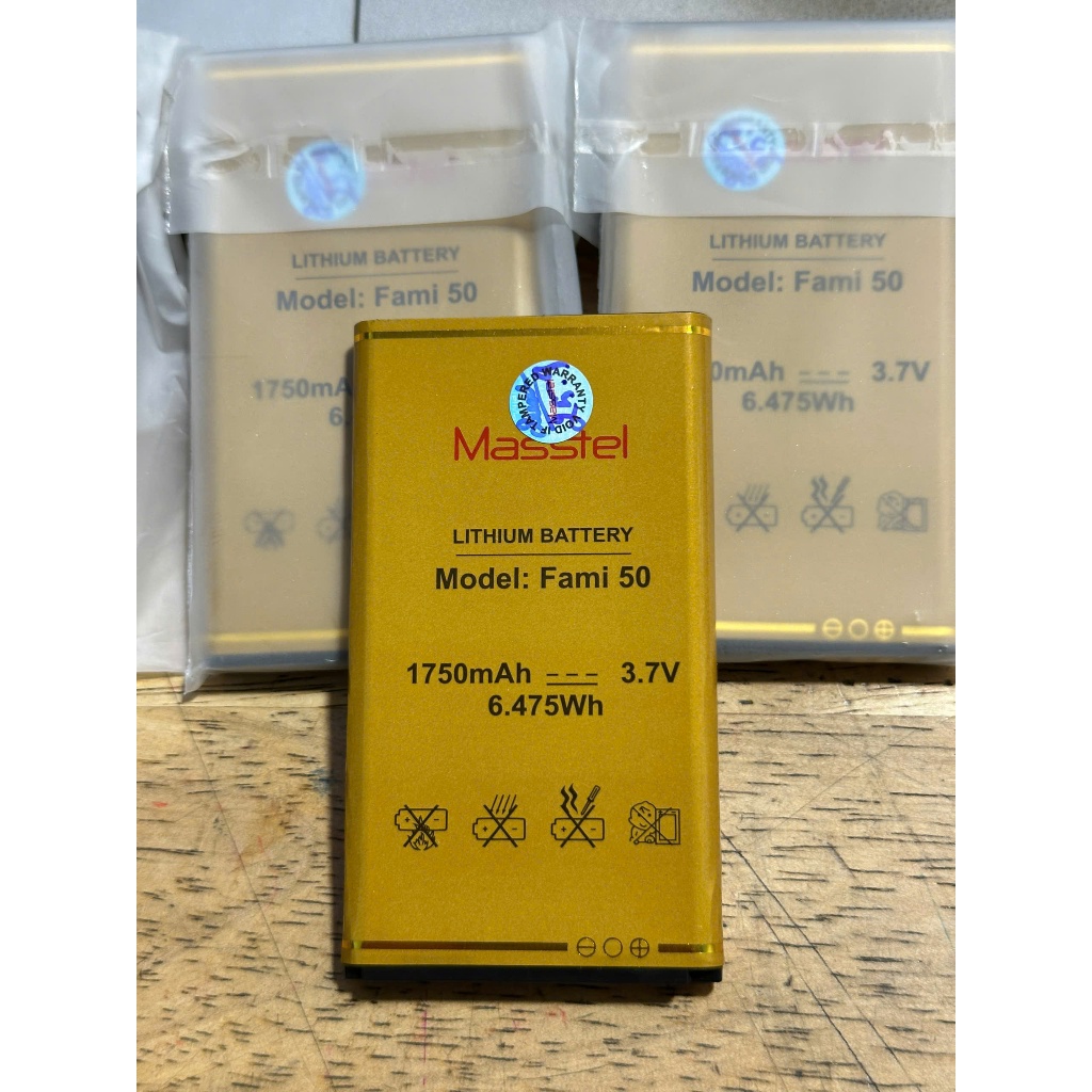 Pin dùng cho điện thoại Masstel Fami 50 4G ( Hàng chính hãng + Bảo hành 6 tháng ) | Shopee Việt Nam