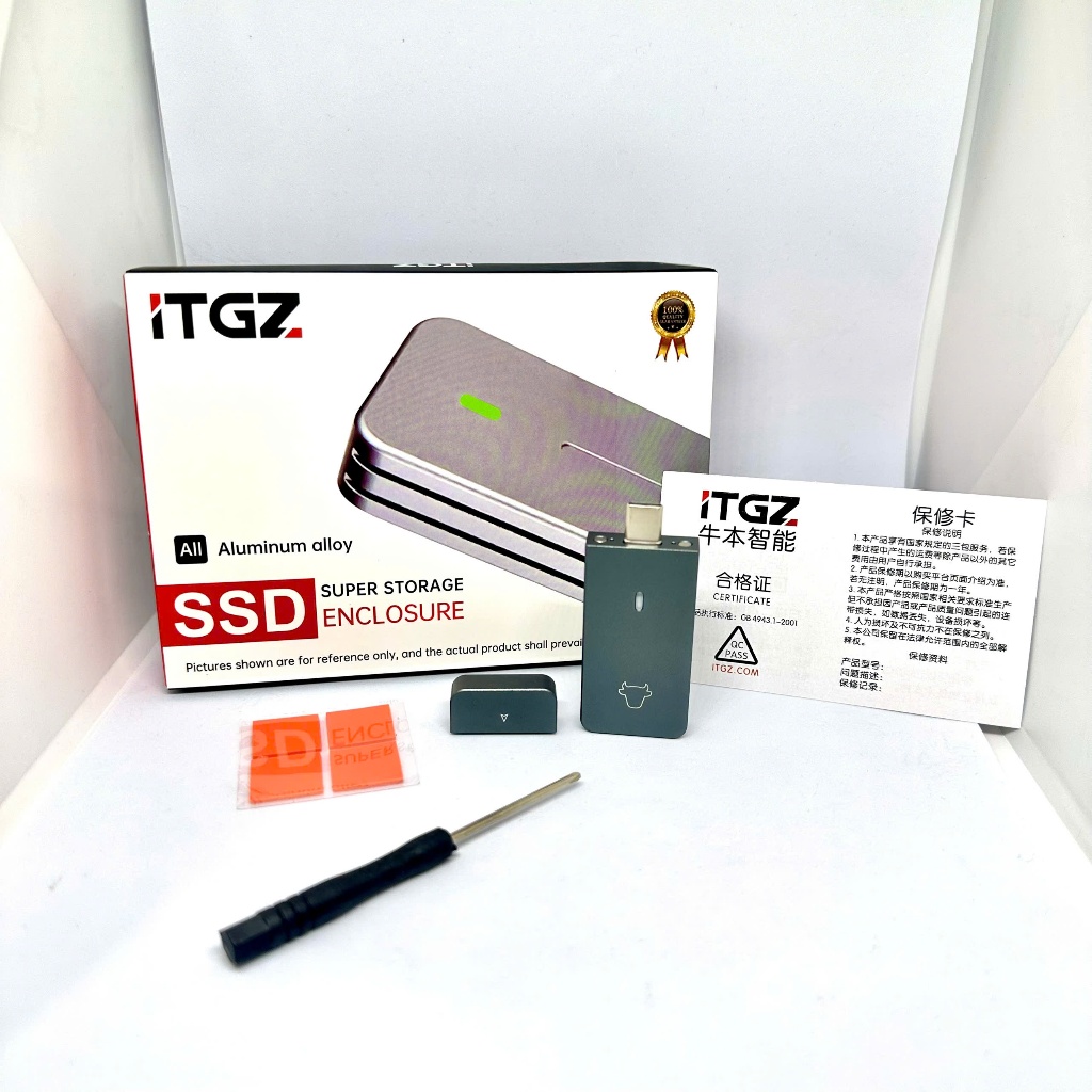 BOX ITGZ SSD NVME PCI-e 2230, box liền đầu USB-A và Type-C | Shopee ...