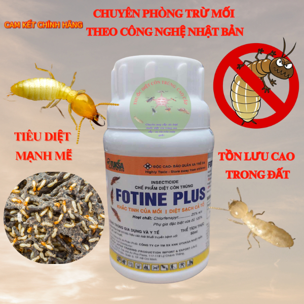 (Chính hãng) FOTINE PLUS 50ml - thuốc diệt mối tận gốc - công nghệ nhật ...