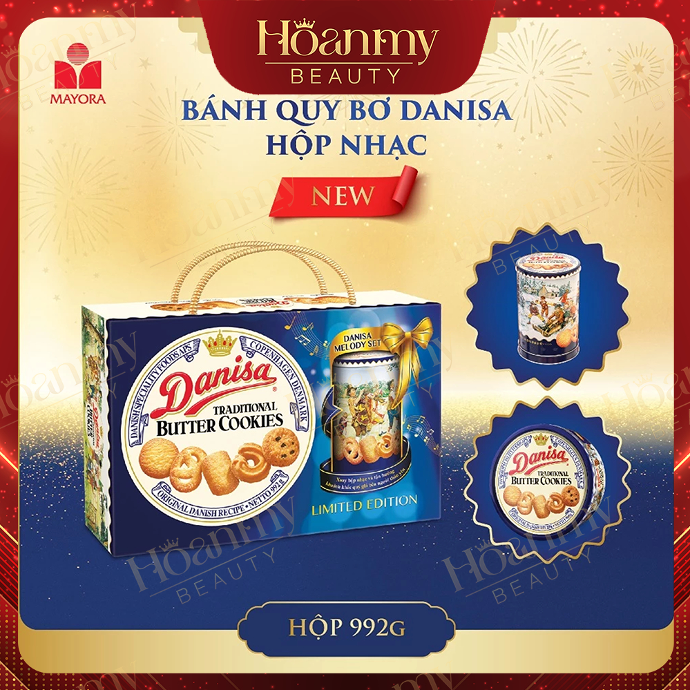 BÁNH QUY BƠ DANISA 200G, 454G, 681G, 908G, 992G QUÀ TẶNG TẾT ẤT TỴ 2025 | Shopee Việt Nam