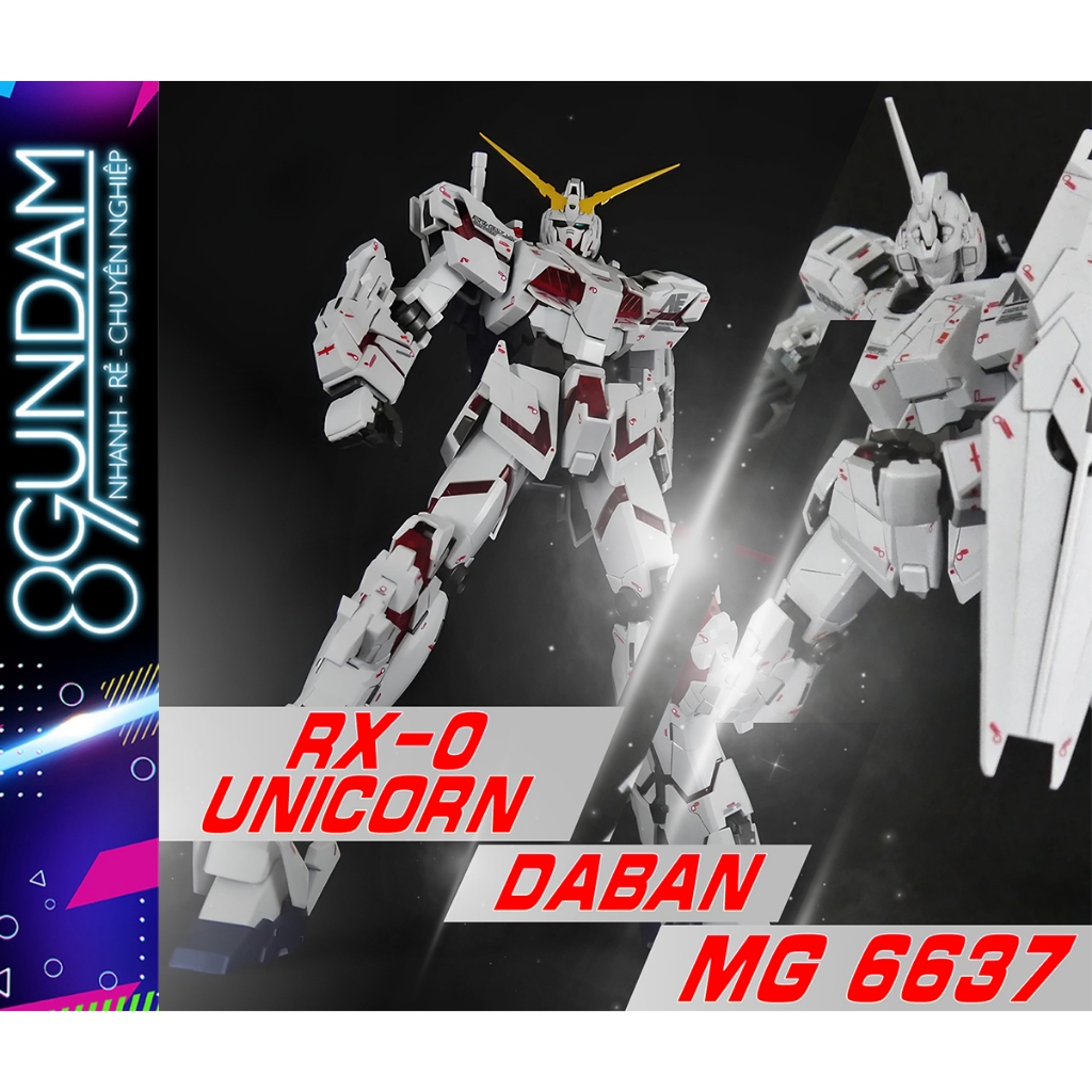 [CÓ SẴN] Mô Hình Lắp Ráp MG 6637 Rx-0 Unicorn OVA Fighter | Shopee Việt Nam