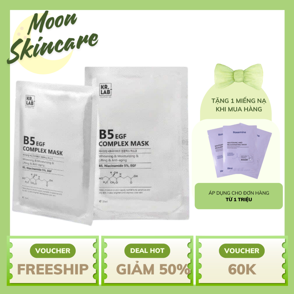Mặt Nạ B5 Kr.lab B5 EGF Complex Mask 25ml | Shopee Việt Nam