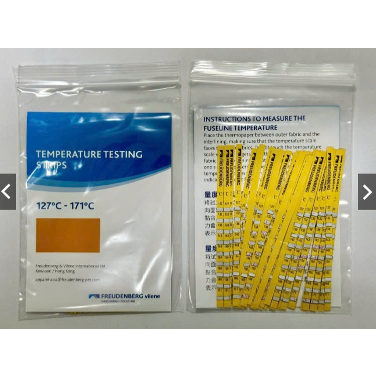 Giấy đo nhiệt độ nồi hơi 127C- 171C dùng cho ngành máy may công nghiệp ...