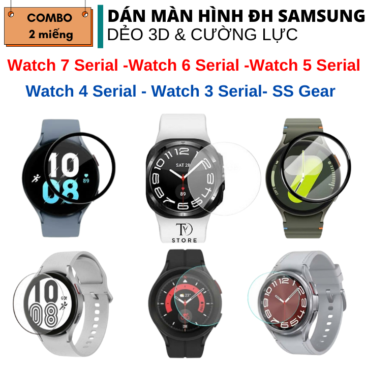 Dán màn hình Samsung Watch 7 Watch 7 ultra Watch 6 Watch 6 Classic ...