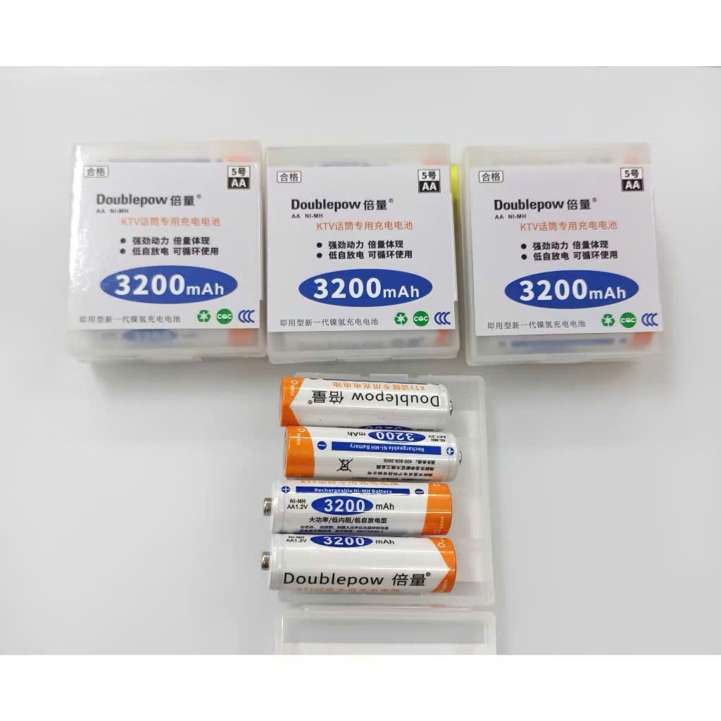 Pin sạc 2AA Doublepow 3200mAh / 1.2V ( Hộp 4 viên ) | Shopee Việt Nam