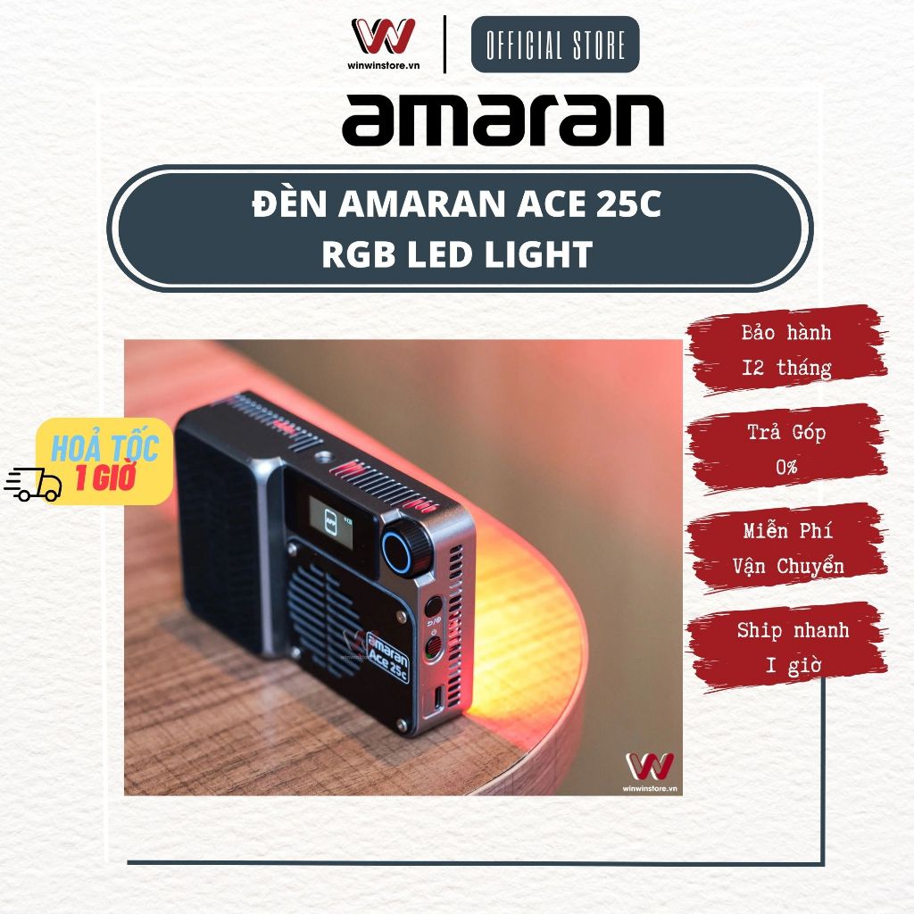 Đèn Amaran New Ace 25c Pockettable LED Light Kit Combo | Shopee Việt Nam