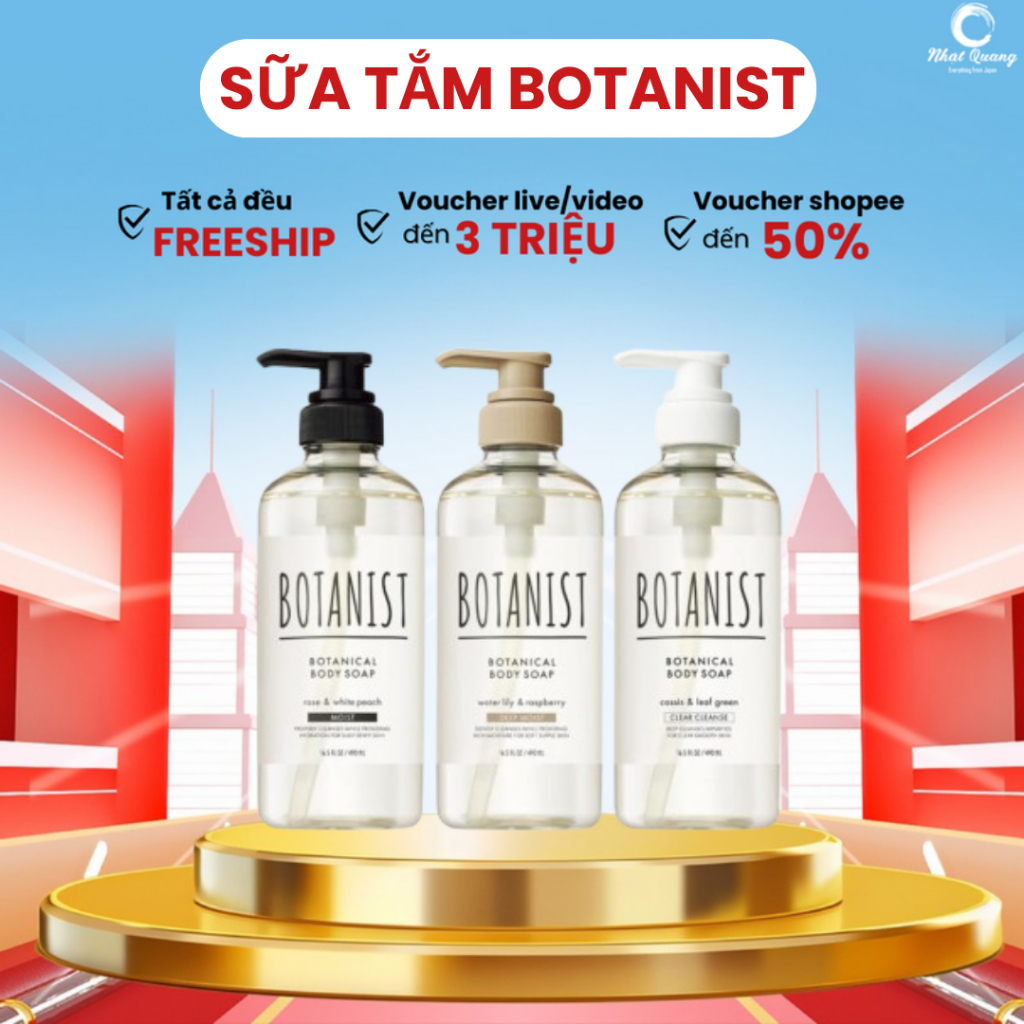 Sữa tắm thảo mộc Botanist Botanical Body Soap 490ml | Shopee Việt Nam