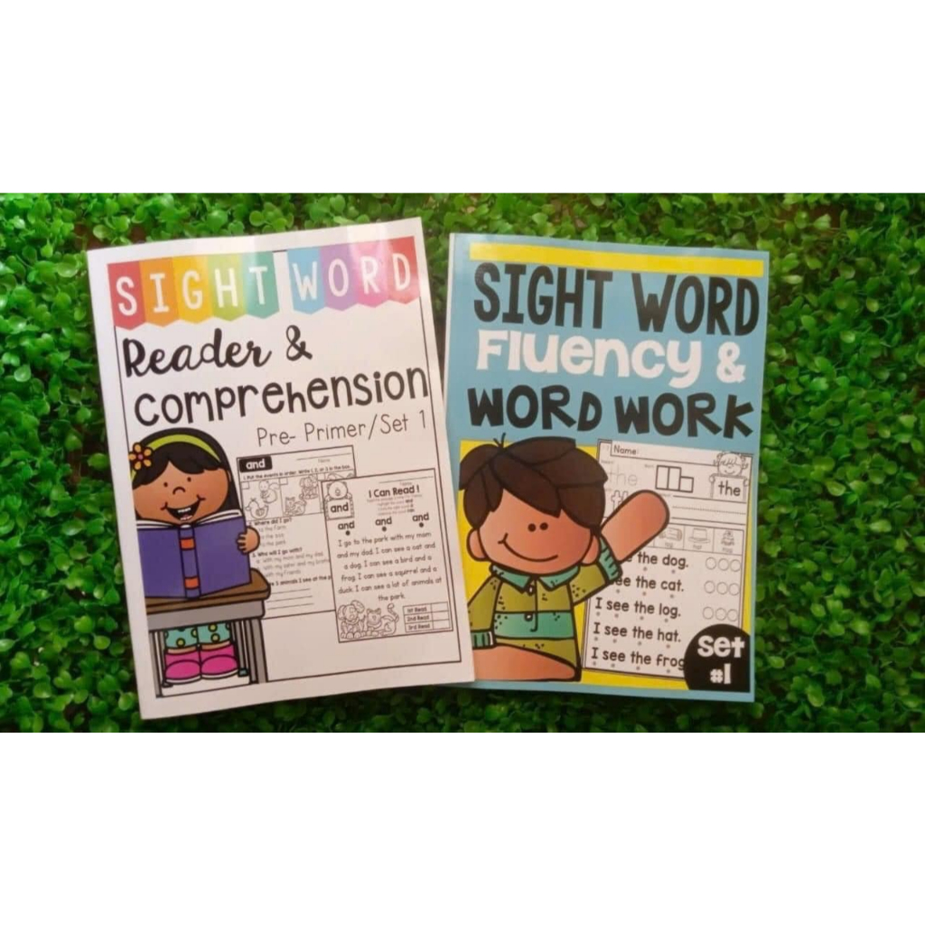 Sách - Sight Word Reader & Comprehesion, Sight Word Fluence & Word Work ...