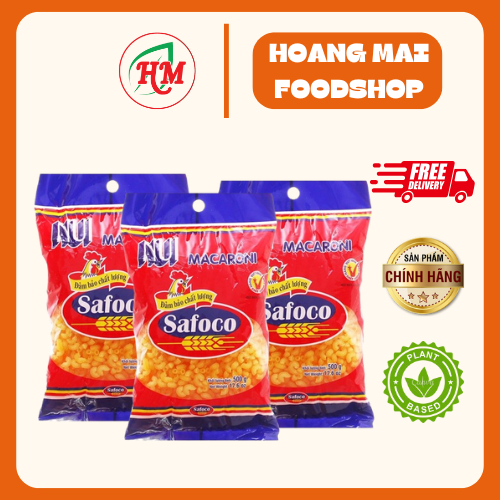 Nui Ống Ngắn SAFOCO ( Nui Sò SAFACO ) - GÓI 200GR - 500GR | HÀNG DATE ...