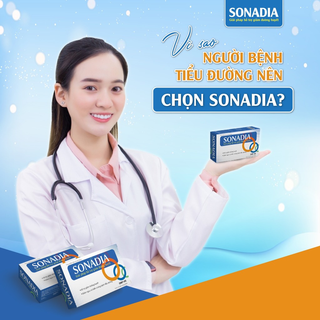 [CHÍNH HÃNG - DATE XA] SONADIA - Hỗ trợ giảm đường đường huyết, giảm ...