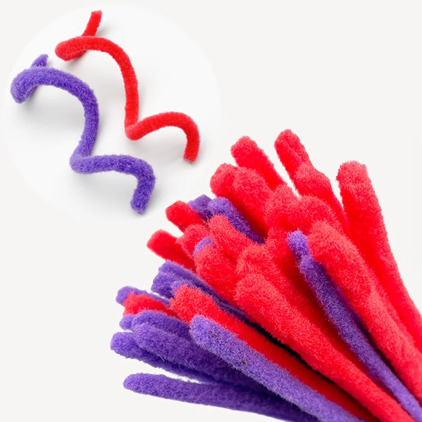 Kẽm nhung uốn tóc con sâu Premlock Ruffled 50 cái, dây kẽm uốn tóc nam ...