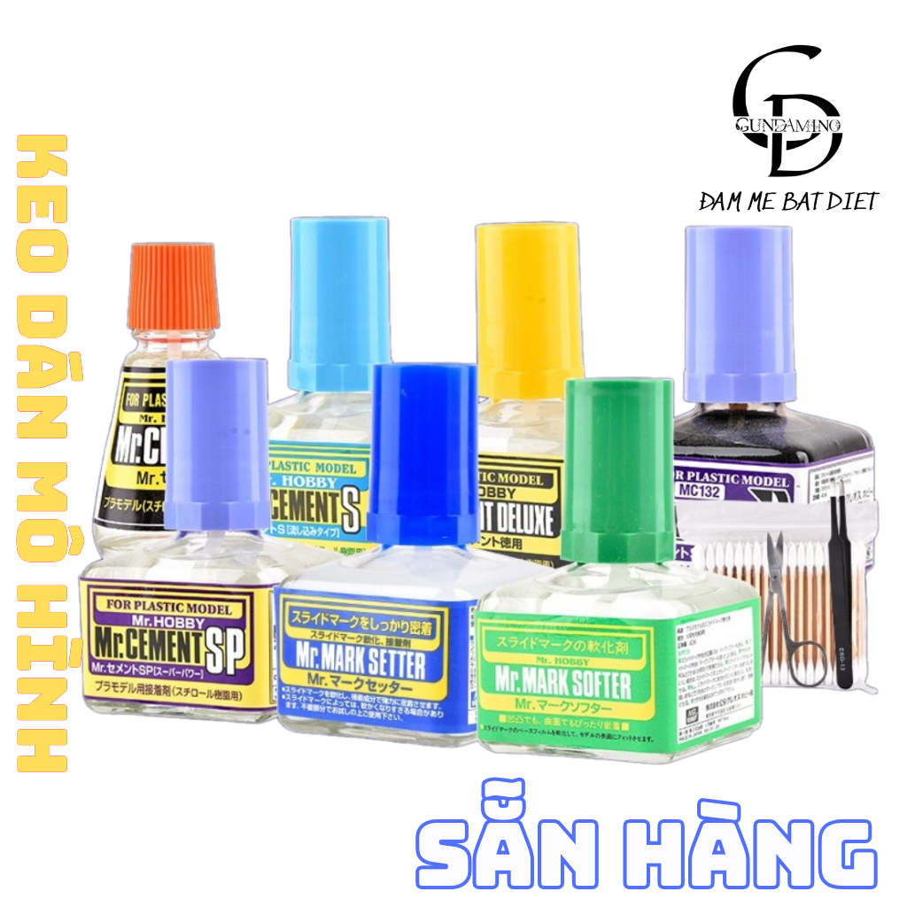 [SẴN HÀNG] Keo dán mô hình Gundam, keo xử lý decal Mr. Hobby | Shopee ...