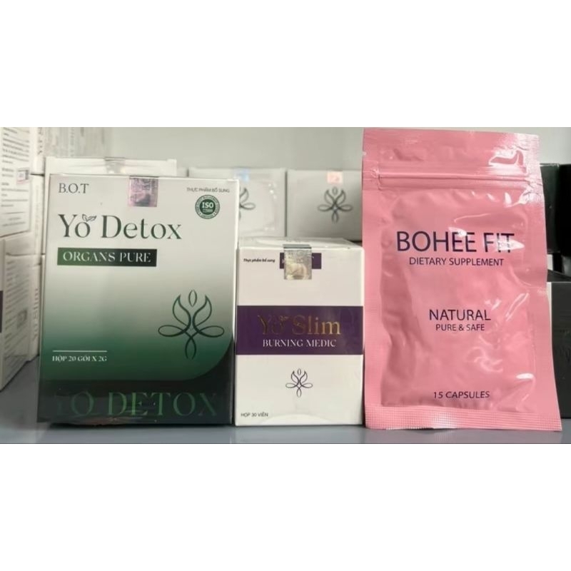 Giảm cân Yo Slim - Yo Detox B.O.T Bộ đôi giảm cân an toàn và hiệu quả ...