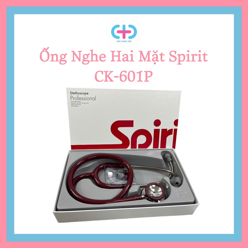 Ống nghe y tế 2 mặt Spirit CK-601P CHÍNH HÃNG | Shopee Việt Nam