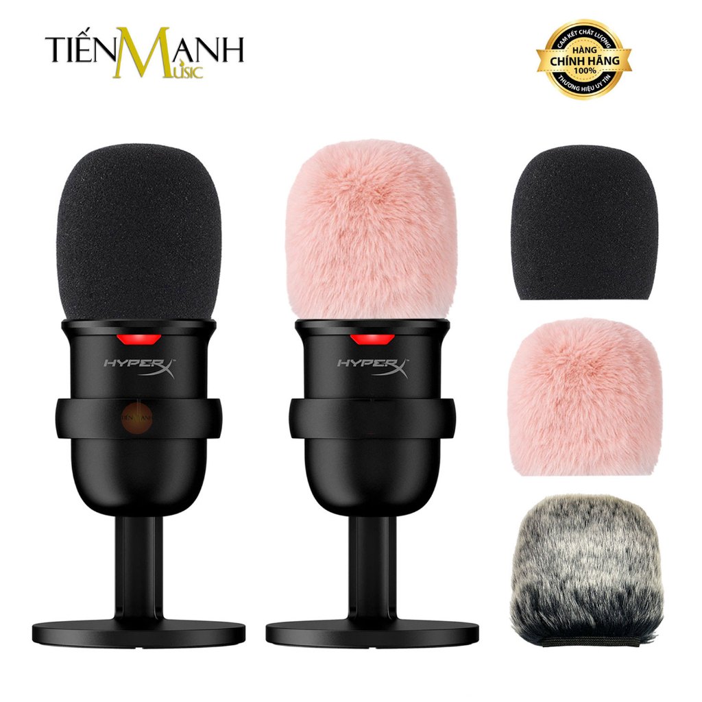 Mút Bọc Đầu Micro Hyper X Solocast Foam Bông Lông Lọc Âm Cover Mic ...
