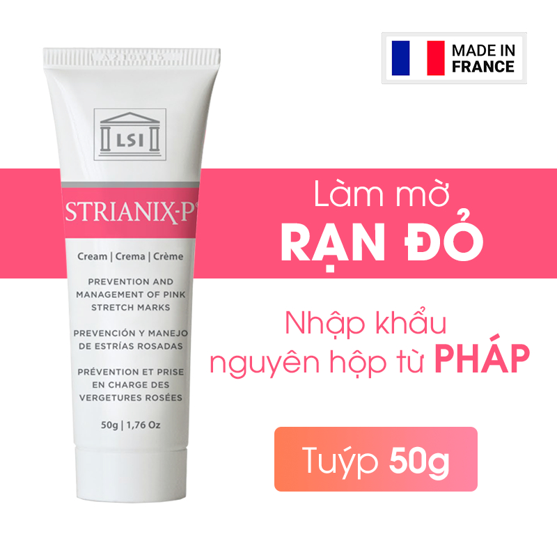Kem Rạn Đỏ Strianix-P 50g Chính Hãng Làm Mờ Rạn Đỏ, Giảm Ngứa Rạn Nhập ...