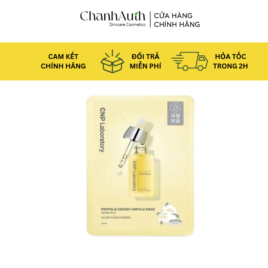 Mặt Nạ Giấy CNP Laboratory Red Propolis, Propolis Energy, Pore ...