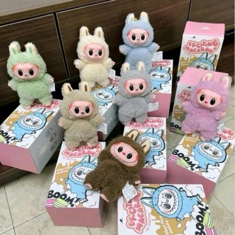 [Sẵn HCM] Full box Hộp Mù Blind Box Labubu V1 Móc Khóa Labubu Macaron ...