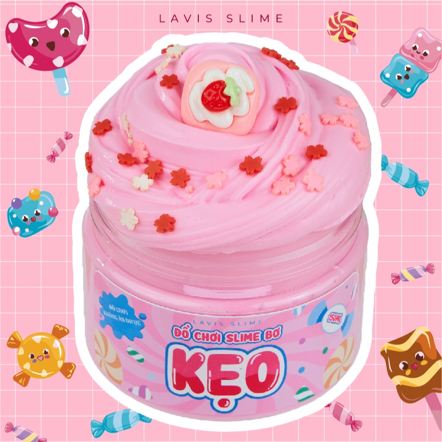 LAVIS SLIME - Slam Kẹo An Toàn Cho Trẻ Em Tặng Kèm Charm và Cốm Nhiều ...