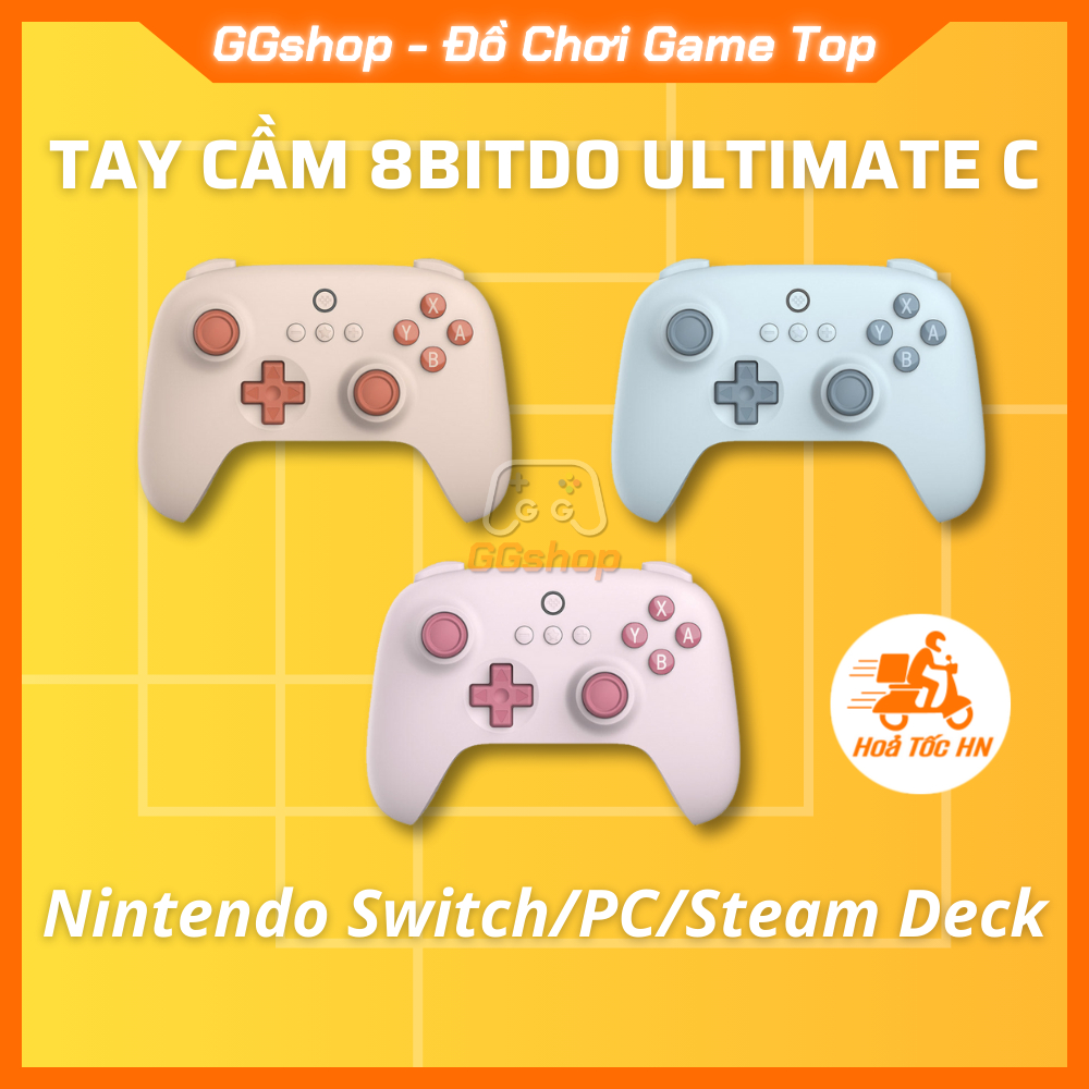 Tay Cầm 8BitDo Ultimate C Bluetooth Chơi Game Đa Nền Tảng | Shopee Việt Nam