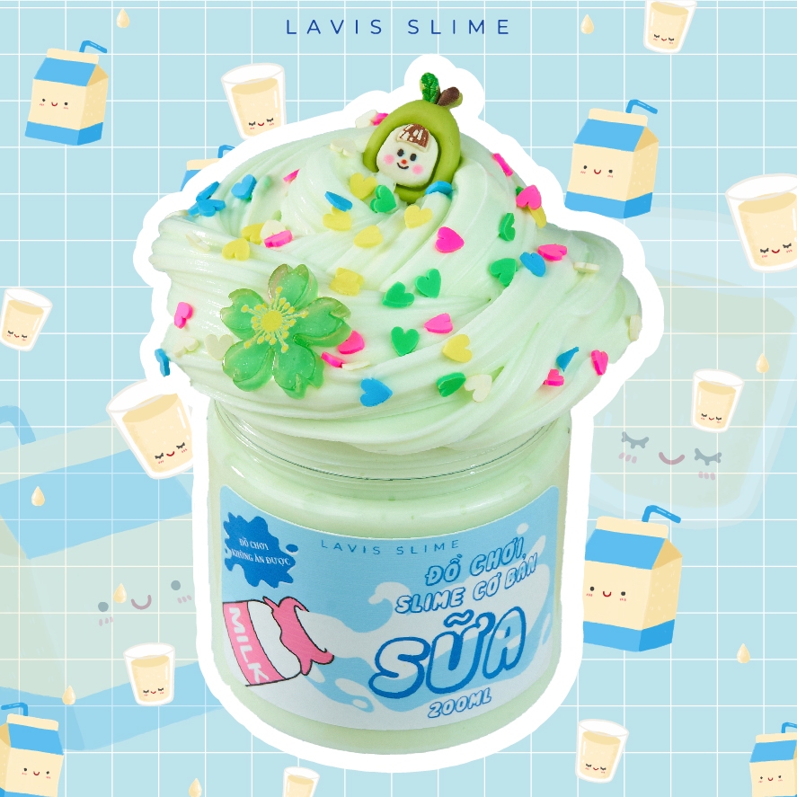 Lavis Slime - Slime cơ bản: SỮA Với Nhiều Phiên Bản | Shopee Việt Nam