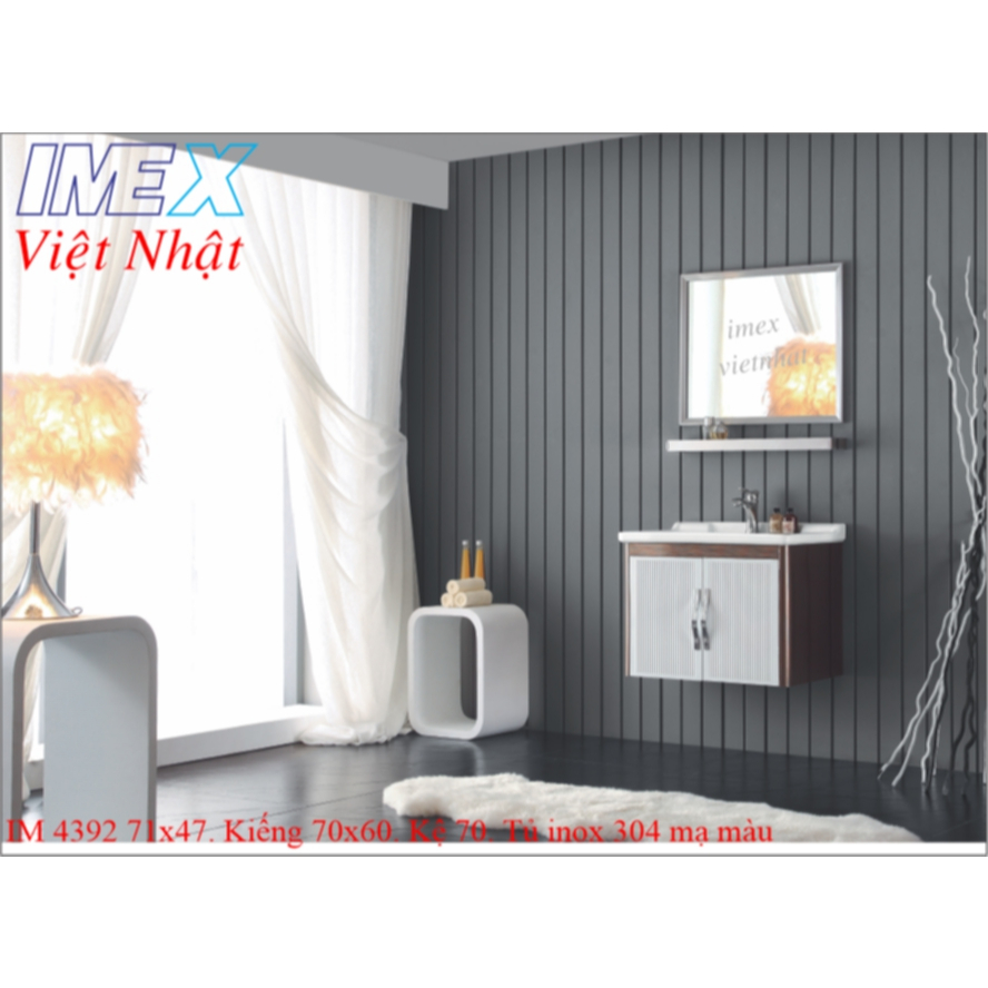 Lavabo tủ inox 304 mạ màu IMEX Việt Nhật IM 4392 | Shopee Việt Nam