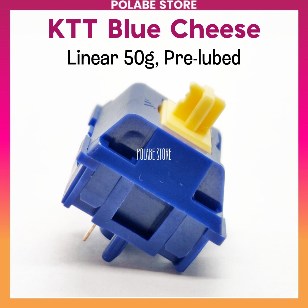 KTT Blue Cheese Lemon KTT Laurel linear switch Công tắc bàn phím cơ ...