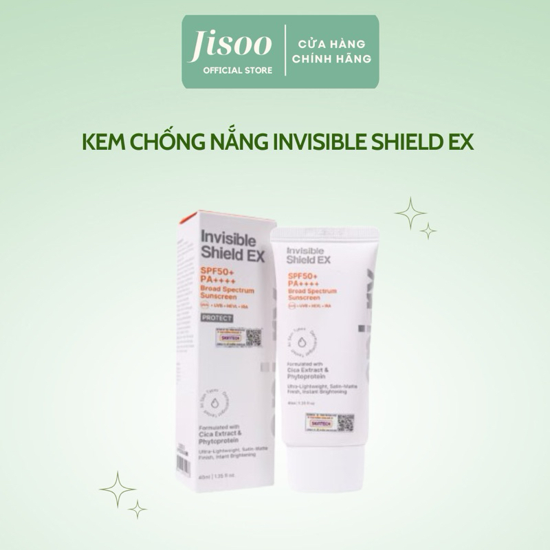 Kem Chống Nắng EPI-RX Invisible Shield Ex SPF50+ PA++++ 40ML | Shopee ...