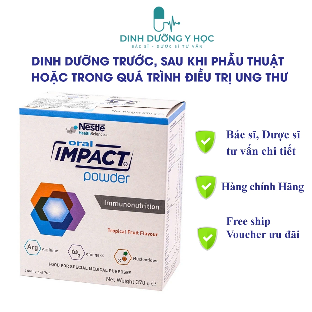 Oral Impact Powder của hãng Nestle Dinh dưỡng cho người trước và sau ...