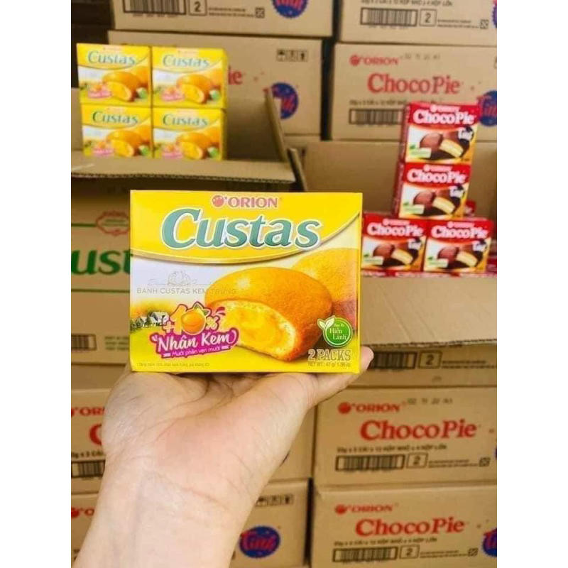 Bánh Custas hộp 2P lốc 12 hộp làm tháp bánh | Shopee Việt Nam