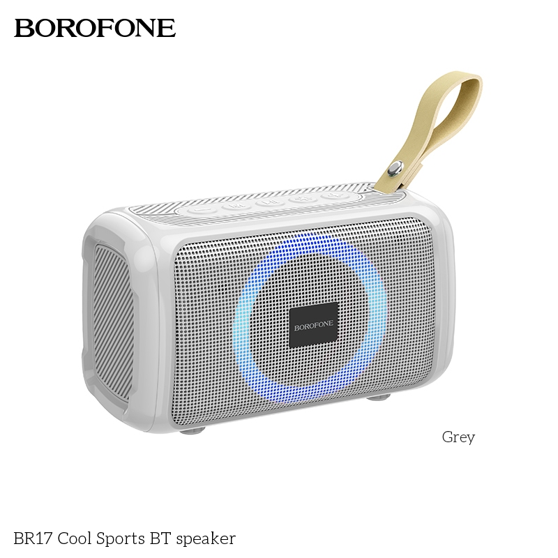 Loa Bluetooth Borofone BR17 Vỏ Thép Bass Mạnh Hỗ Trợ Thẻ Nhớ, Jack 3.5m ...