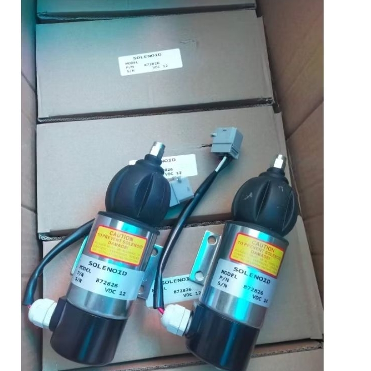 Solenoid tắt máy 872826 12v 24v 3 dây sử dụng cho máy volvo | Shopee ...