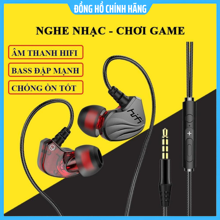 Tai Nghe Nhét Tai HiFi S2000 Pro Super Bass Chống Ồn Cực Tốt, Âm Thanh ...