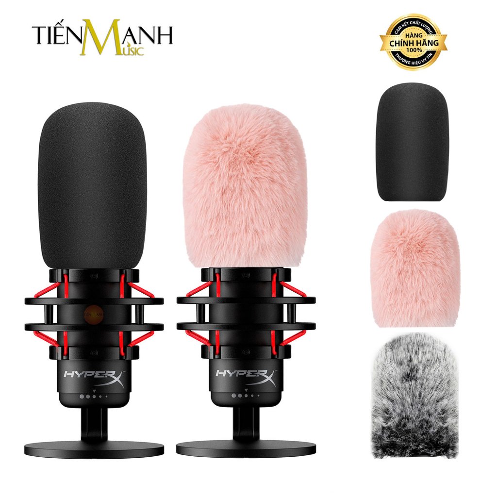 Mút Bọc Đầu Micro HyperX Quadcast, Quadcast S - Foam Lọc Âm Cover Mic ...