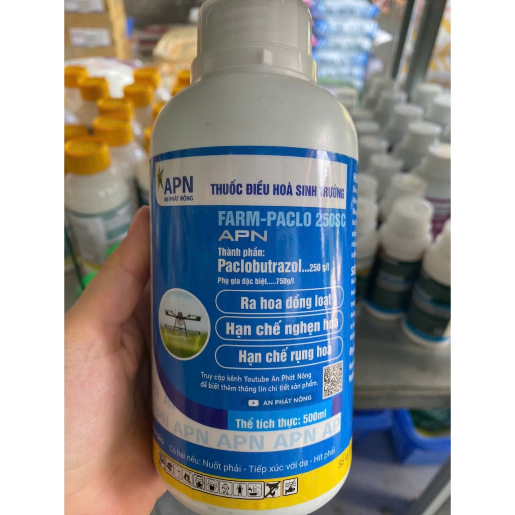 PACLO 250SC 500ml An Phát Nông Chuyên ra hoa đồng loạt- Hạn chế nghẹn ...