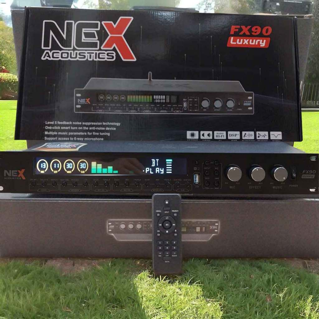 Vang cơ lai số Nex Acoustics FX90 LUXURY Tích hợp chống hú, lọc xì. Đầy ...