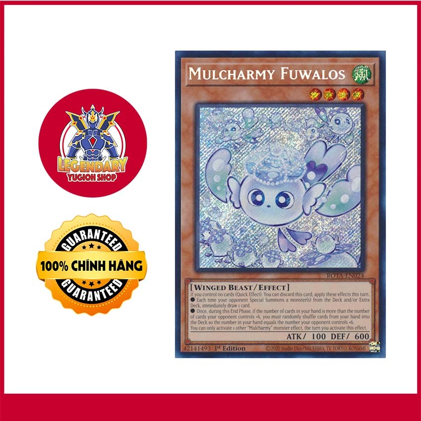 [Thẻ Bài Yugioh Chính Hãng] Mulcharmy Fuwalos | Shopee Việt Nam