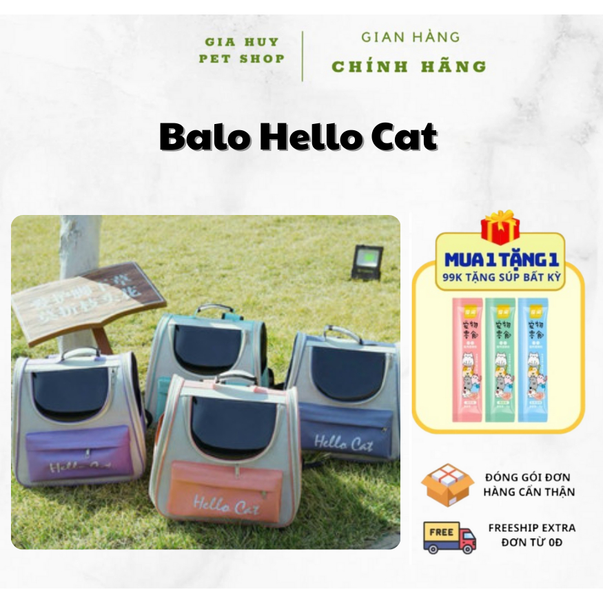 Túi Vận Chuyển Chó Mèo - Hello cat vận chuyển chó mèo | Shopee Việt Nam