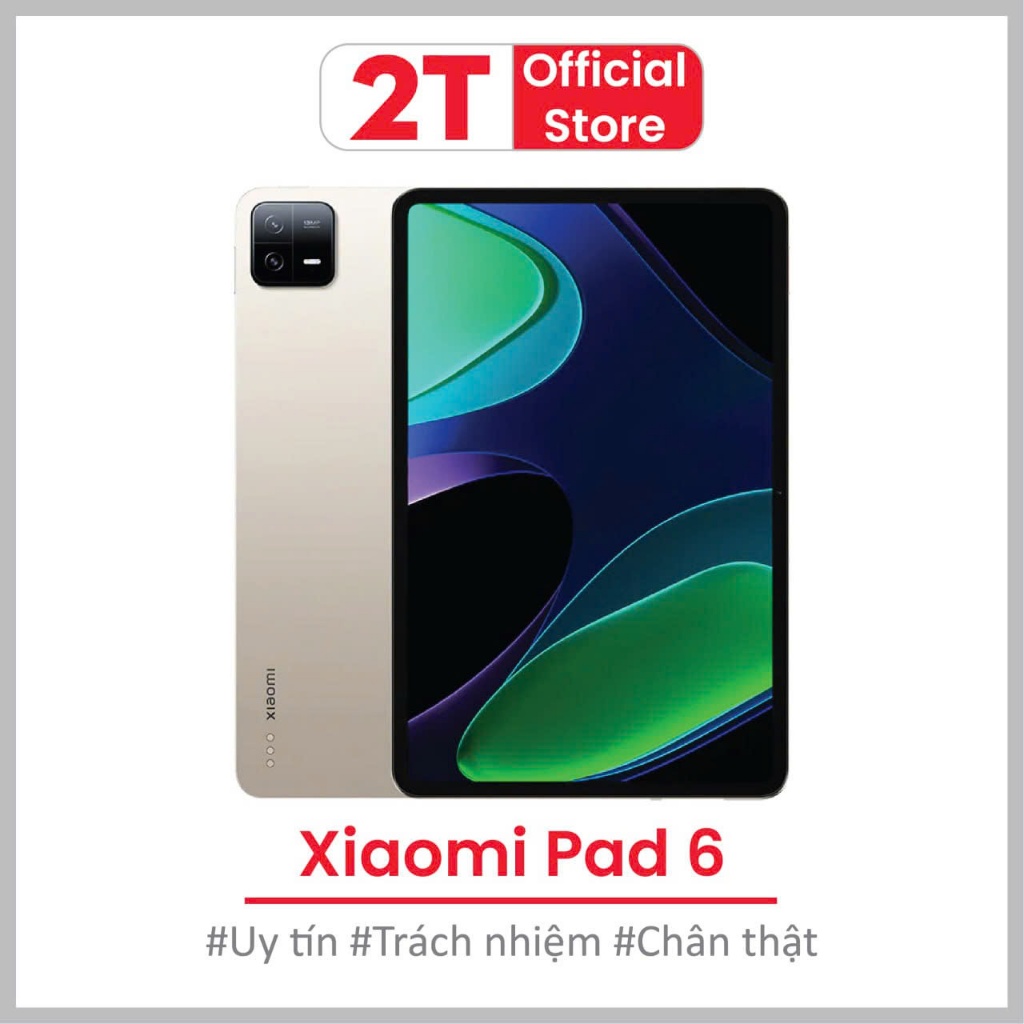 Máy tính bảng Xiaomi Pad 6 rom quốc tế RAM 6/128GB chip Snapdragon 870 5G màn 144Hz 2.8K pin ...