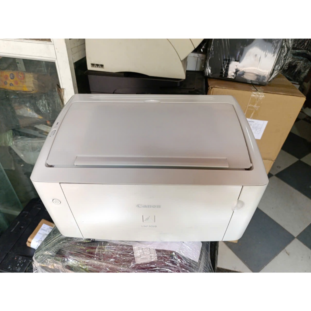 Máy in laser trắng đen CANON LBP3050 đã qua sử dụng - Bảo hành 3 tháng ...