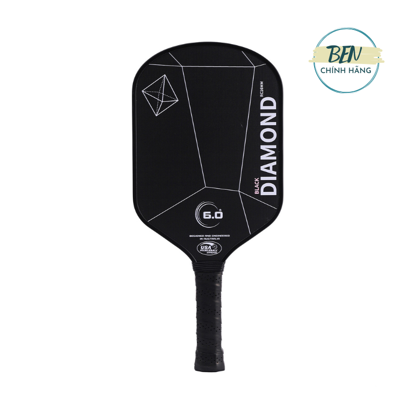 Six Zero 6.0 Paddle Vợt Pickleball Six zero Diamond series Carbon T700 ...