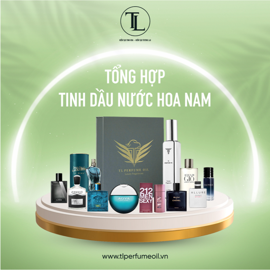 Tinh Dầu Nước Hoa Nam 15ml TL PERFUME OIL - Mạnh Mẽ, Hấp Dẫn, Cuốn Hút ...